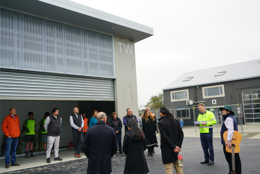 Ara Timaru new Trades building blessed ready for fit out - Ara