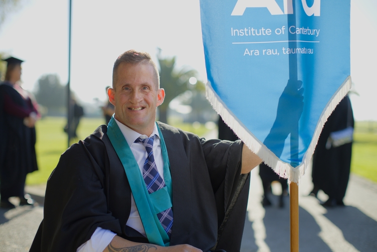 Ara graduate brings trademark determination to his te reo journey - Ara